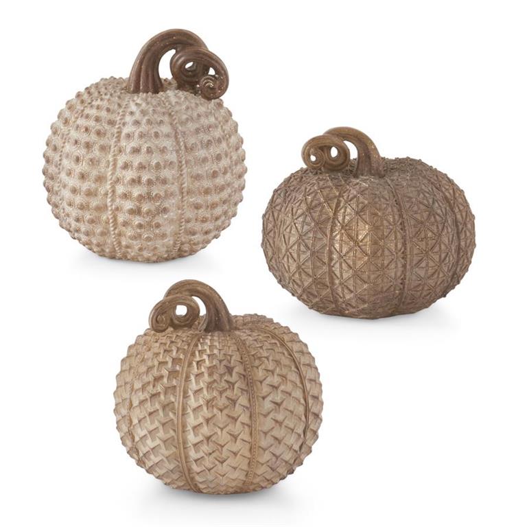Resin Textured Pumpkin – The Robin's Noel