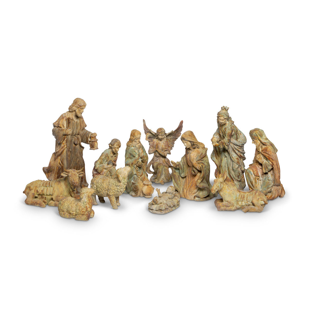 Classic Nativity Set of 12 – The Robin's Noel